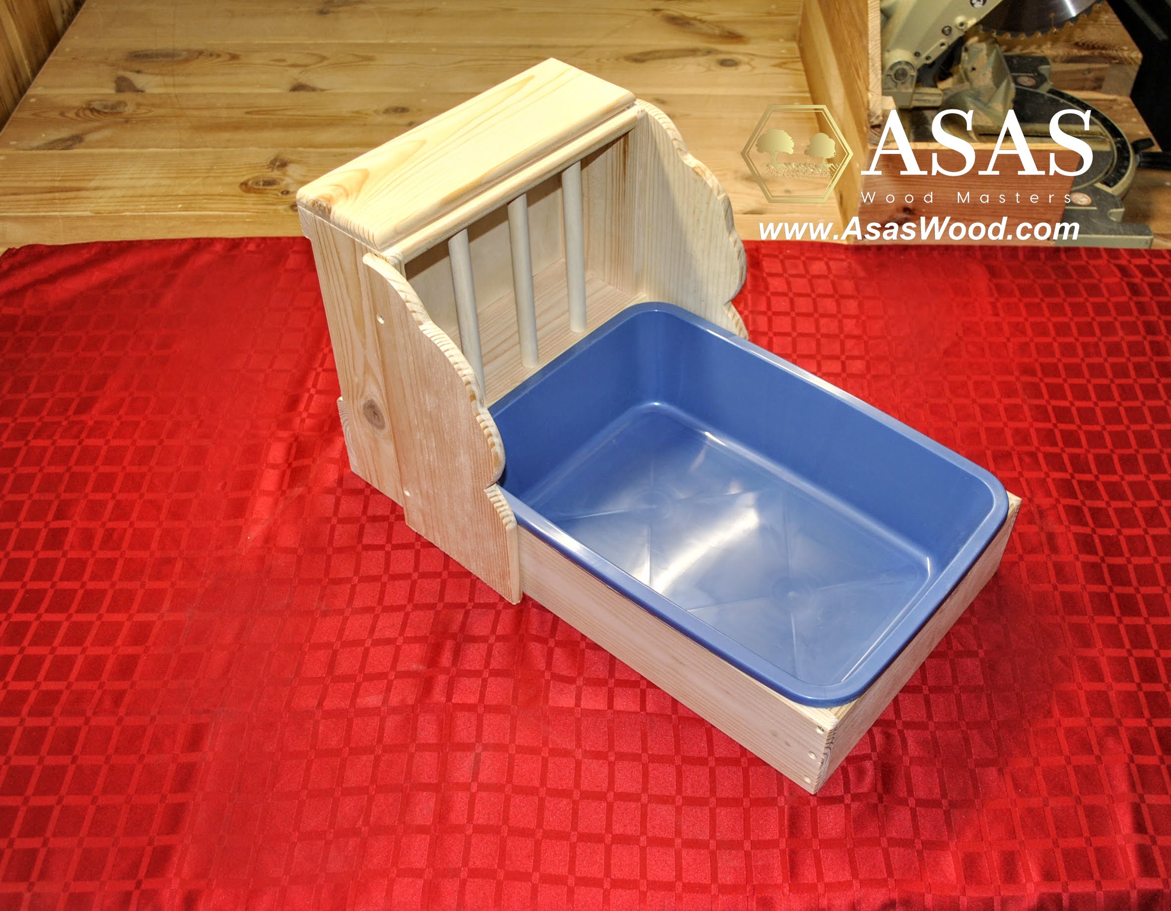 MEDIUM litter boxes for Bunny Rabbit – AsasWood