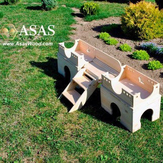 Rabbit Castle ️ Large – AsasWood