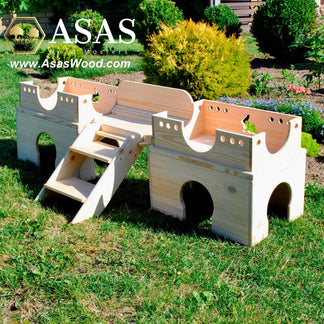 Rabbit Castle ️ Large – AsasWood