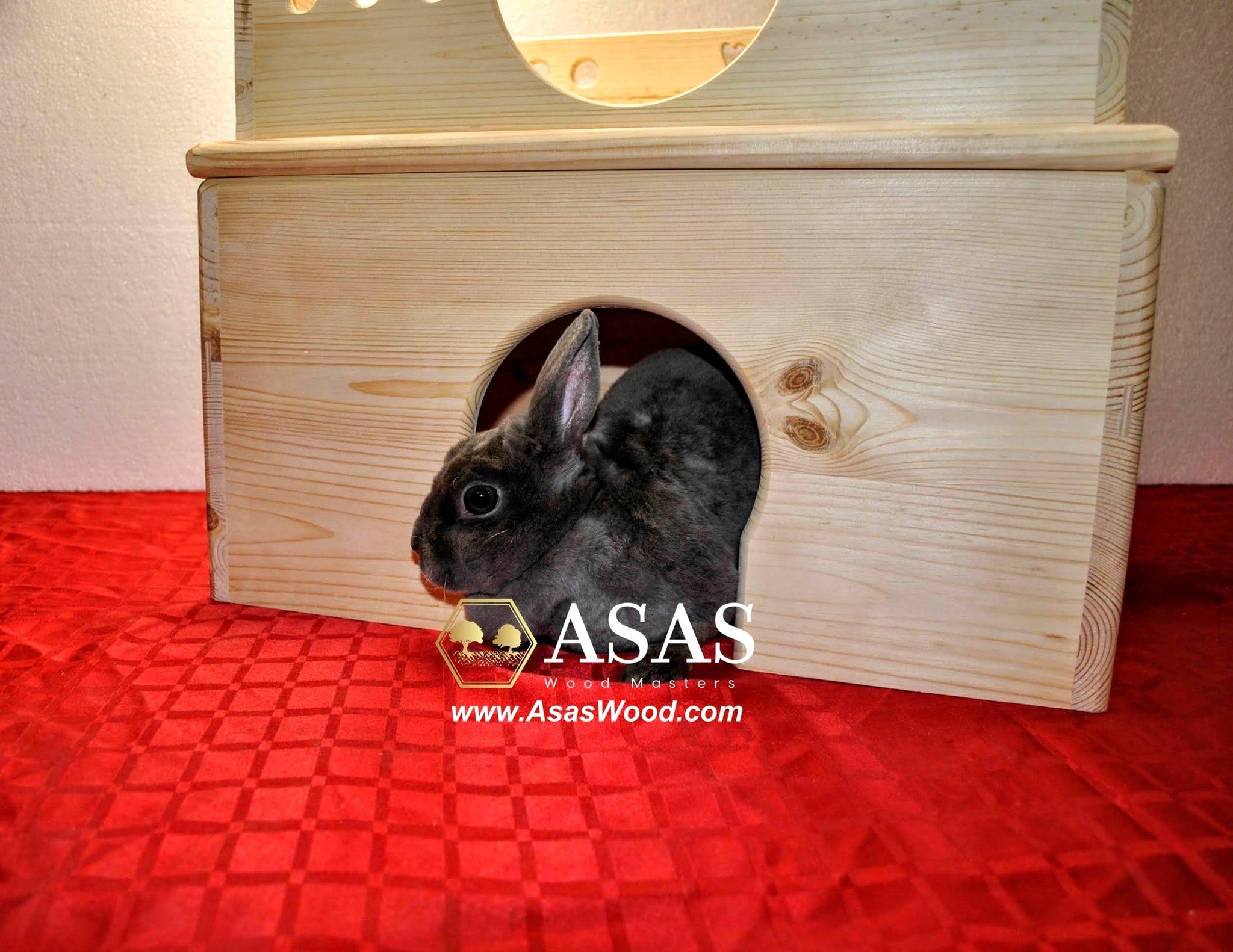 Rabbit hideout ️ ️ ️, Bunny castle – AsasWood