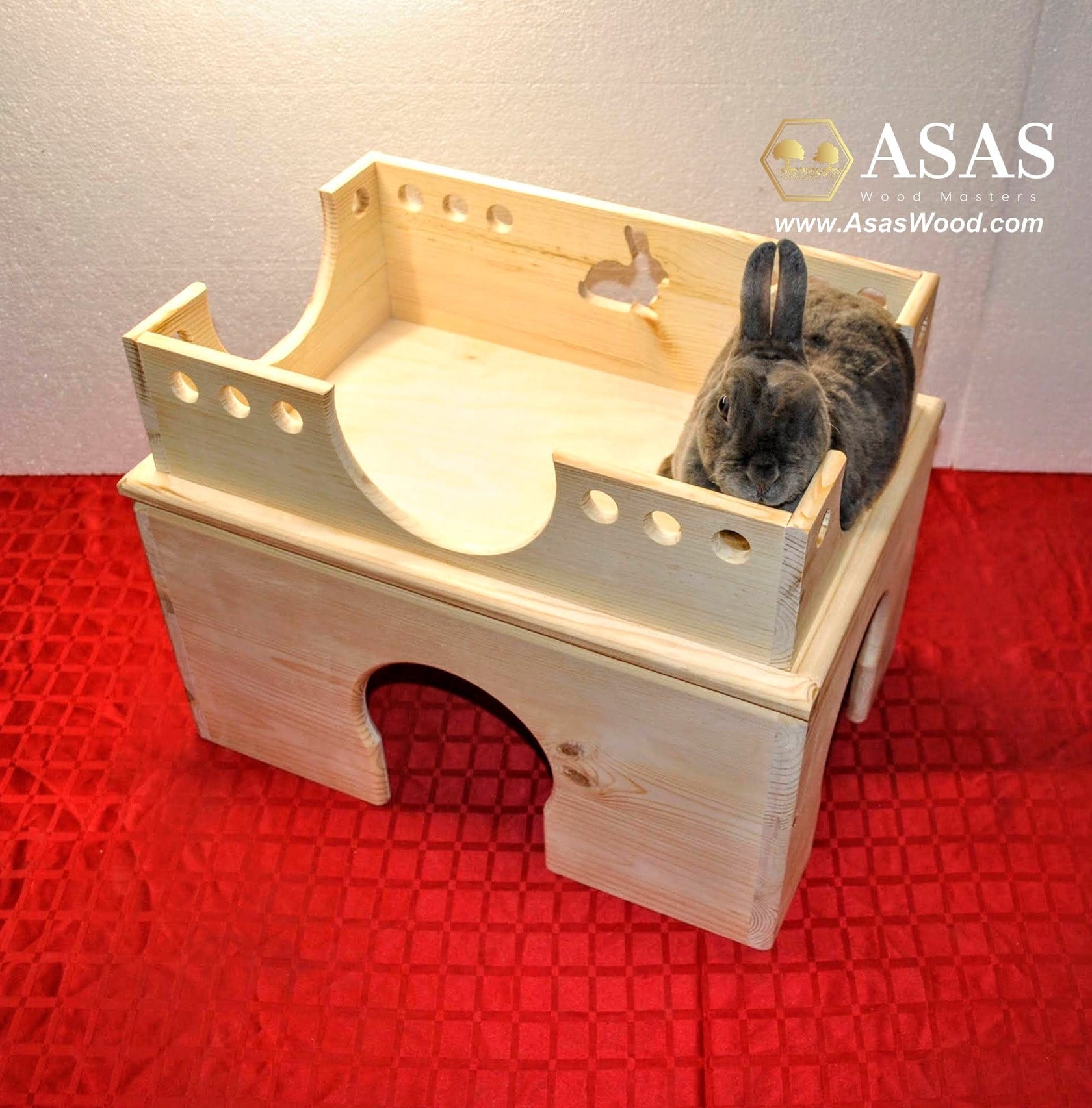 Rabbit hideout ️ ️ ️, Bunny castle – AsasWood