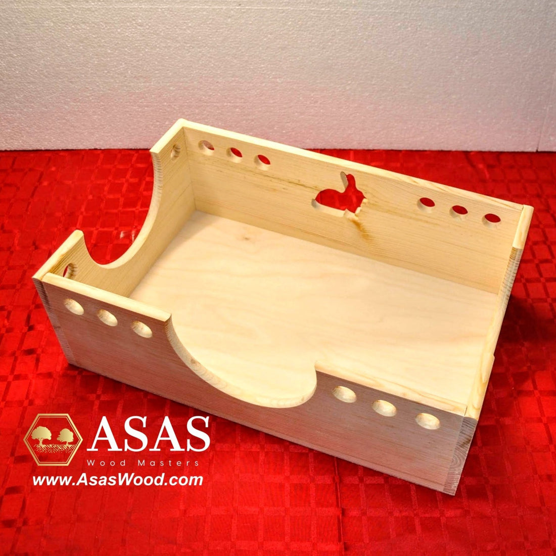 Bunny Rabbit bed wooden handmade – AsasWood