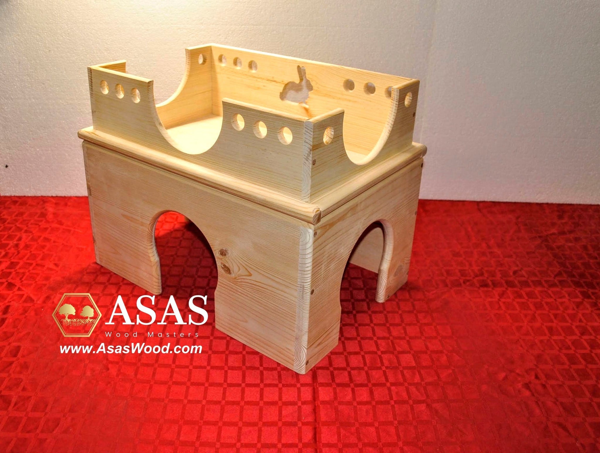 Rabbit hideout ️ ️ ️, Bunny castle – AsasWood